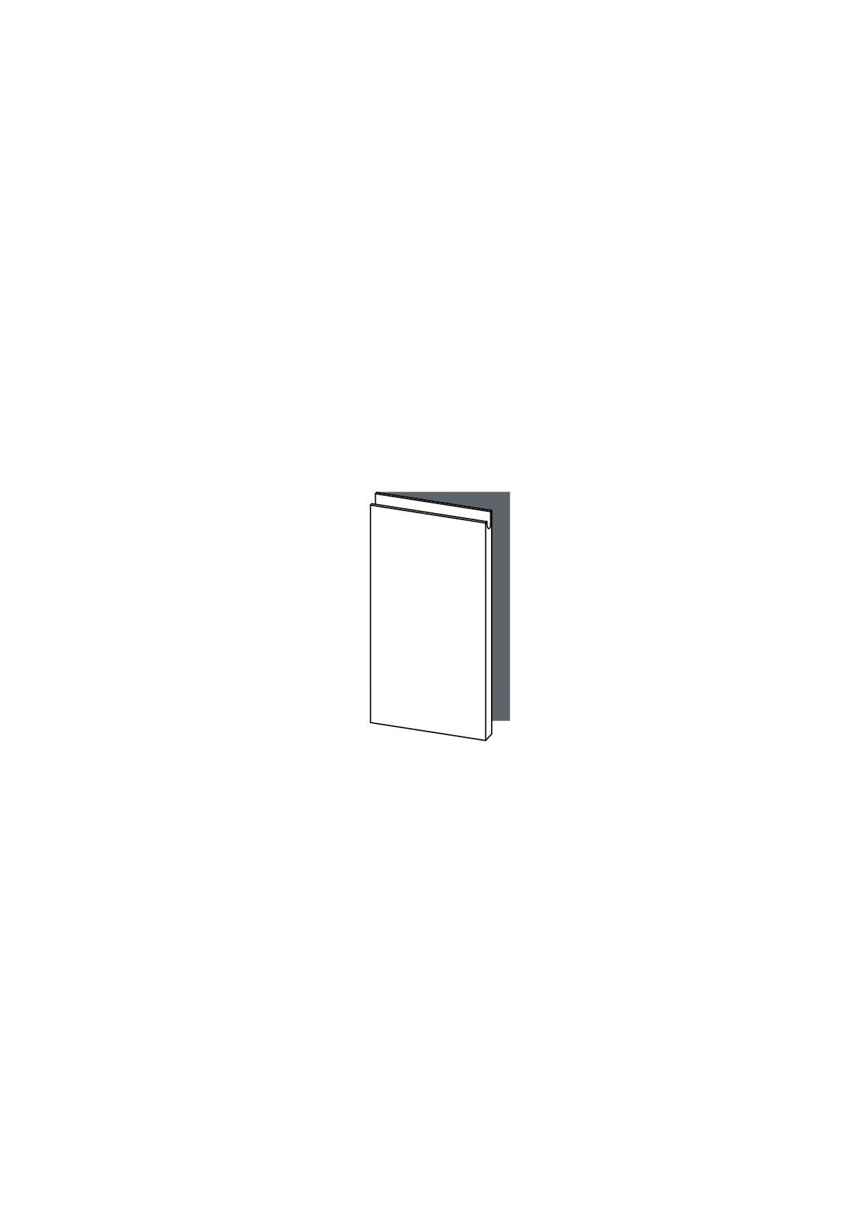 30x63 Finger Pull Overhang Door | Custom IKEA METOD Overhang Doors ...